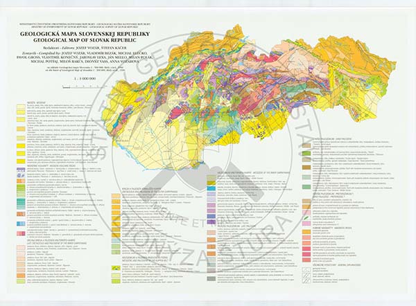 SR geol mapa – Štátny geologický ústav Dionýza Štúra
