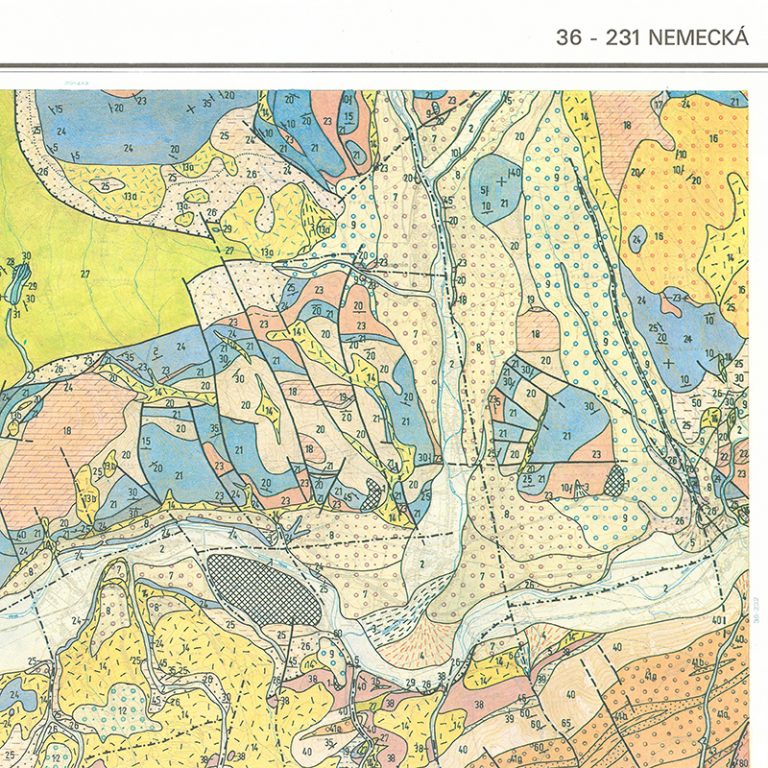 Základná geologická mapa ČSSR (1 : 25 000): Nemecká (list 36-231 ...